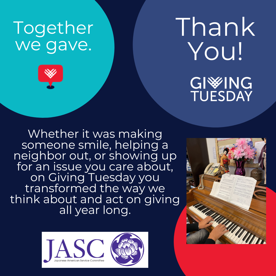 Giving Tuesday 2023 – JASC Chicago
