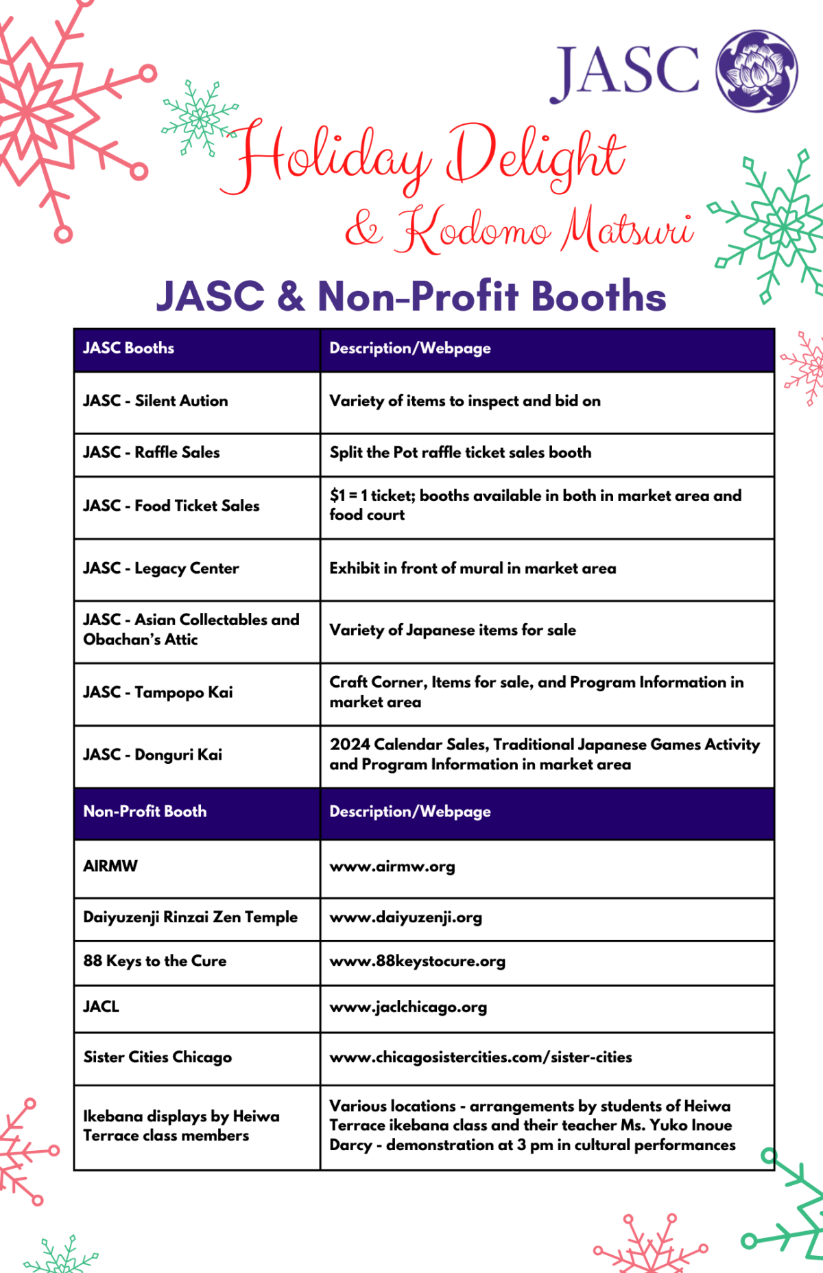 Holiday Delight – JASC Chicago